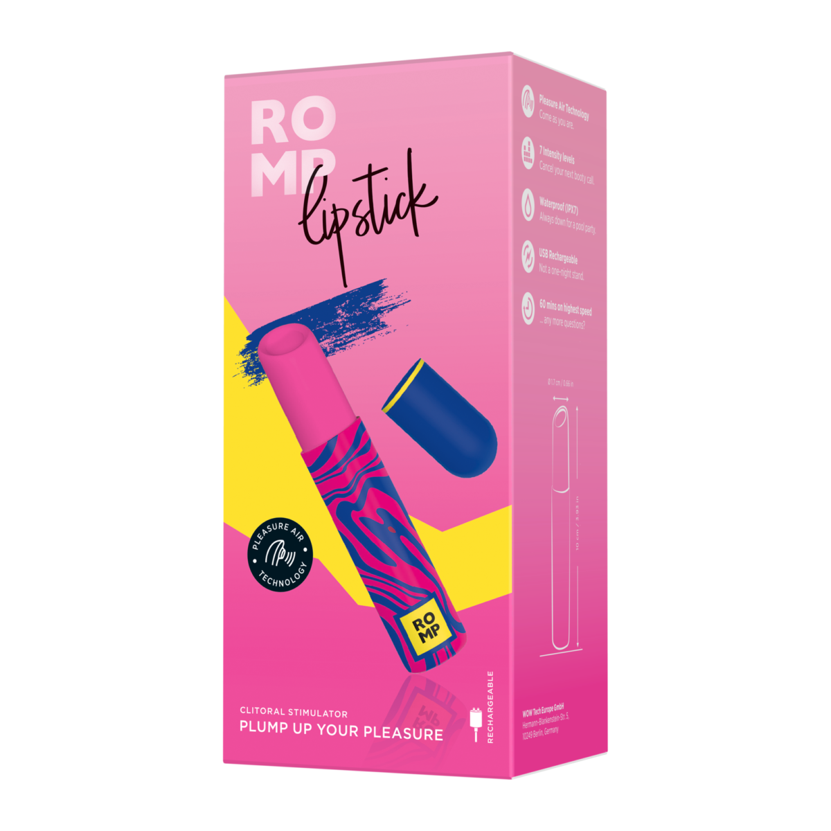 ROMP_ Packaging render_Lipstick_TIF_1 | Mirai Colors ONLINE STORE